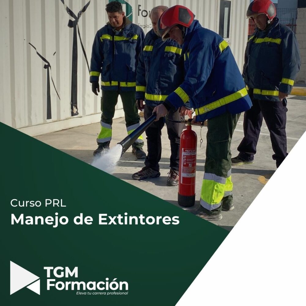 Curso PRL Manejo de Extintores | TGM Formación