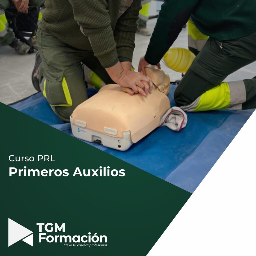 Curso PRL de Primeros Auxilios | TGM Formación